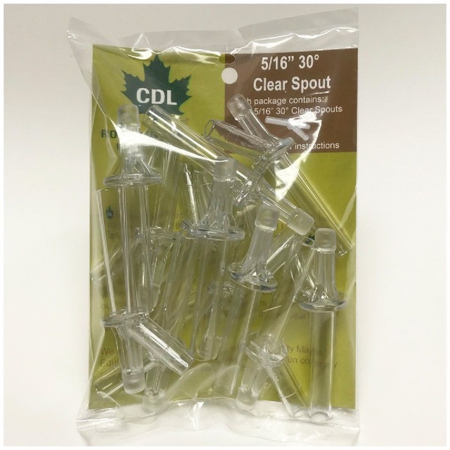 CDL Clear Maple Syrup Equipment Smart Spouts for sale online | eBay