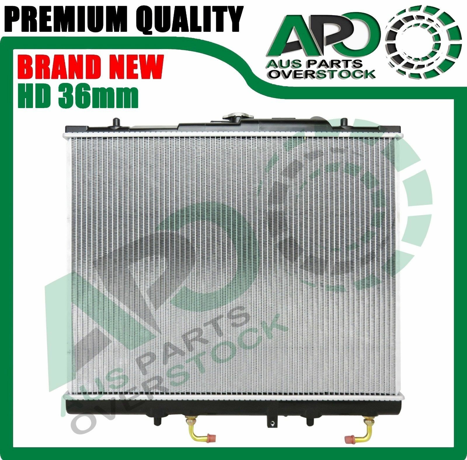 HD Radiator For Mitsubishi TRITON MK 2.8L Turbo Diesel 10/1996-6/2006 ...