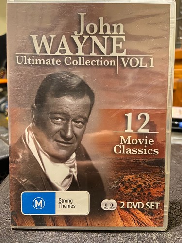 John Wayne Ultimate Collection Vol 1 - DVD Region 4 (12 Movie Classics ...