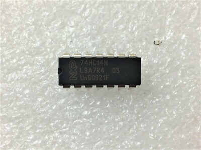 74HC14N,652 NXP 74HC14N IC INVERTER SCHMITT 6CH 14DIP ROHS 8 PIECES | eBay