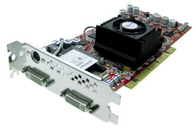 Graphic Card HP C8000 ATI FireGL x1 256MB DDR AGP-Pro 8x Cad 3D Unix ...