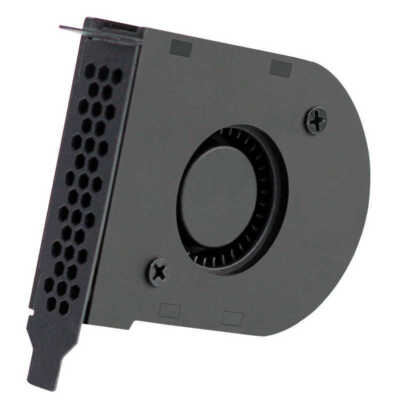 Low Profile PC Internal Fan PCIe GPU Air Exhaust Cooler 3pin 4pin Power ...