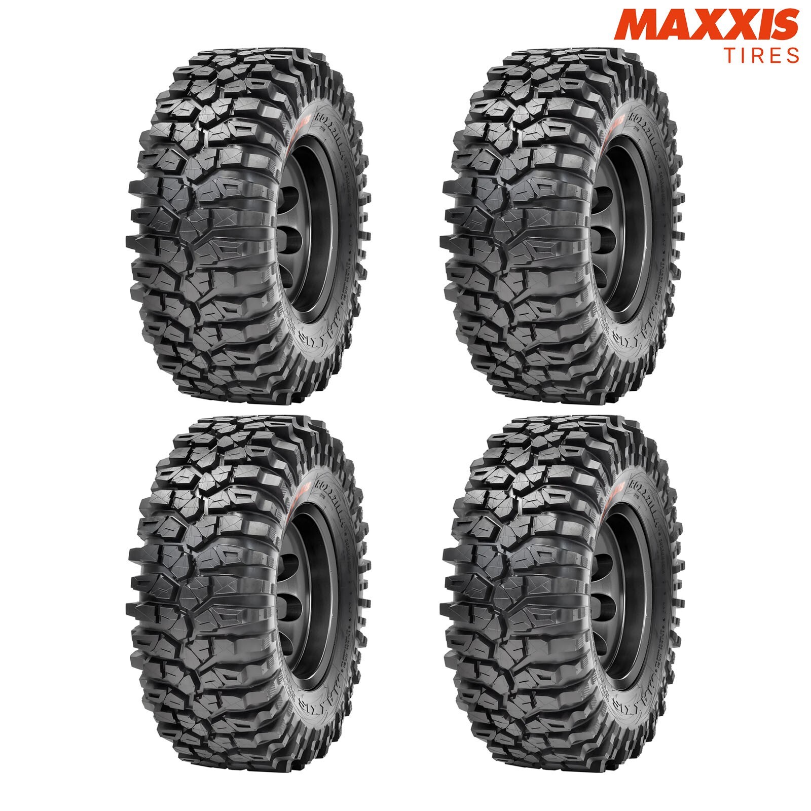 (4) Maxxis Roxxzilla UTV 35X10.00R15" Tires TM00117400 For 2021 Hammers ...
