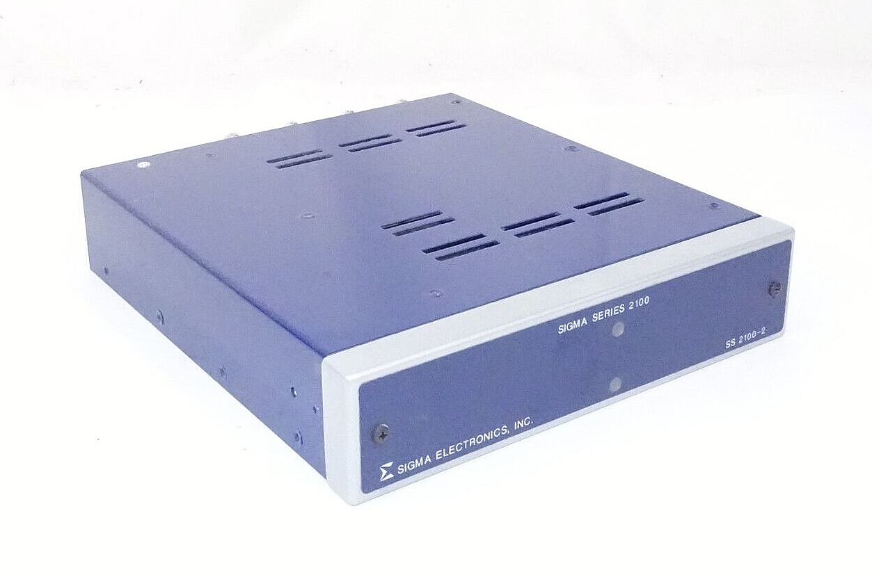 Sigma Series 2100 SS2100-2 Control Unit for sale online | eBay
