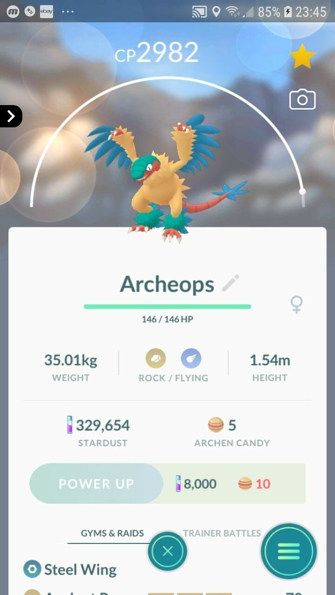 Pokemon Archen Evolution