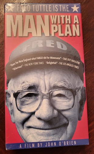 1996 VT CULT FILM JOHN O'BRIEN FRED TUTTLE MAN WITH A PLAN ORIG SEALED ...