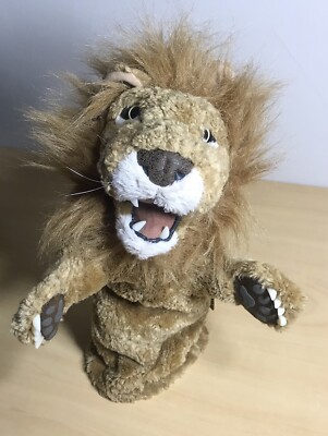 Folkmanis Lion Stage Hand Puppet Plush Toy 2562 Pretend Play | eBay