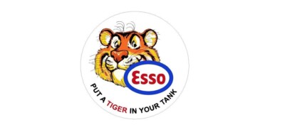 ESSO PUT A TIGER IN YOUR TANK MOTORSPORT RETRO STICKERS x2 | eBay