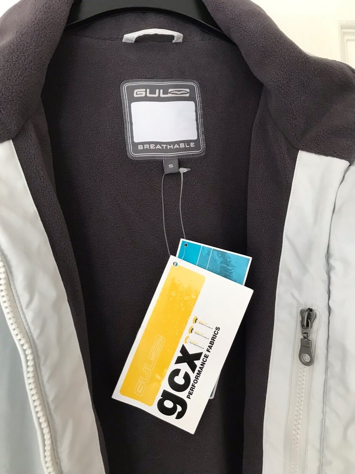 Gul GCX2 New Men’s Sailing Soft Shell Jacket Light Grey Size Small | eBay