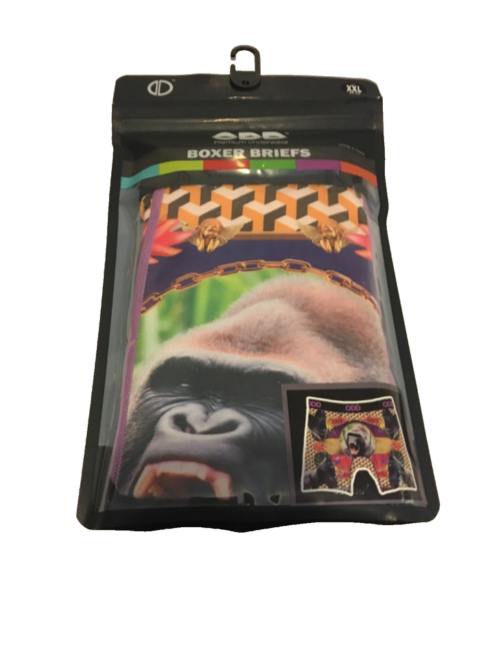 ODD Gorilas High Fashion Novelty Boxer Brief Underwear Men's Size XXL ...