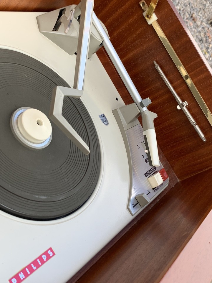 Vintage Philips Radiogram Console Stereo Record Player & Radio Mid ...