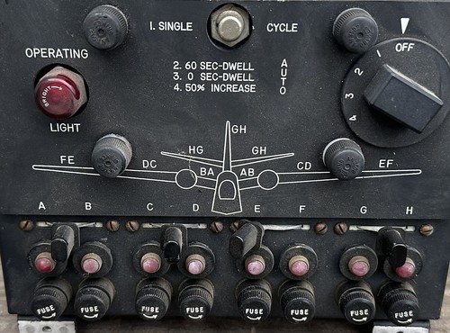 Vintage Martin Marlin P5M Airplane Seaplane Bendix De-Icing Control Box ...