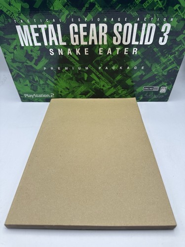 Metal Gear Solid MGS 3 Snake Eater Art Book W/ Box Japanese Video Game ...