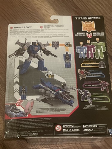 Transformers Generations Titans Return Highbrow & Xort Deluxe Class | eBay