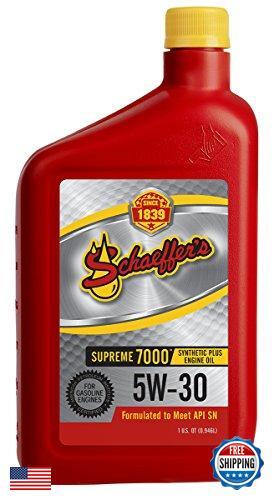 Schaeffer Manufacturing Co. 0701-012S Supreme 7000 Synthetic Plus ...