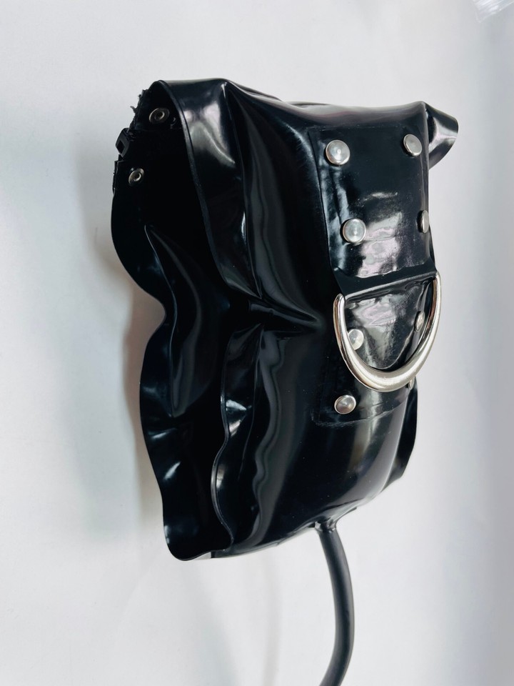 Inflatable neck corset Latex Neck Corset Collar Inflate with zip | eBay