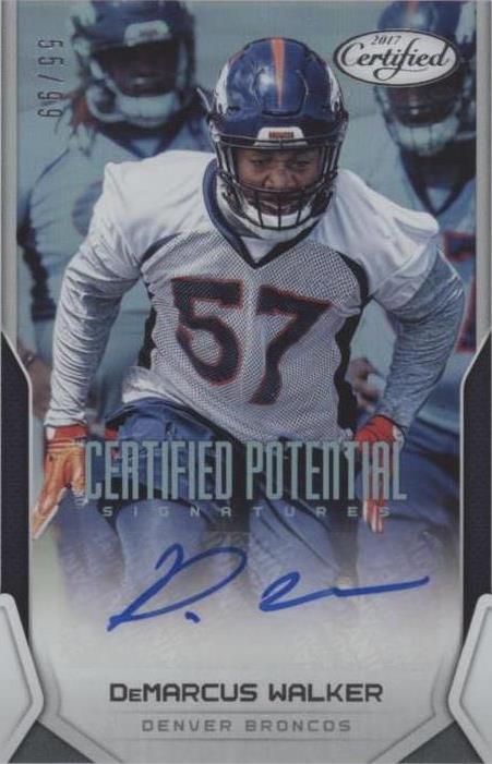 2017 Panini Certified DeMarcus Walker #CPS-DW for sale | eBay
