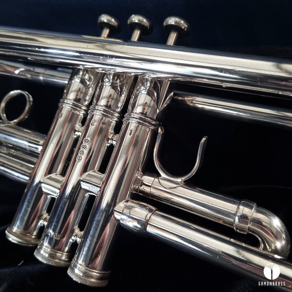 E.Benge Burbank MLP 3 bell trumpet case mouthpieces mute gamonbrass | eBay