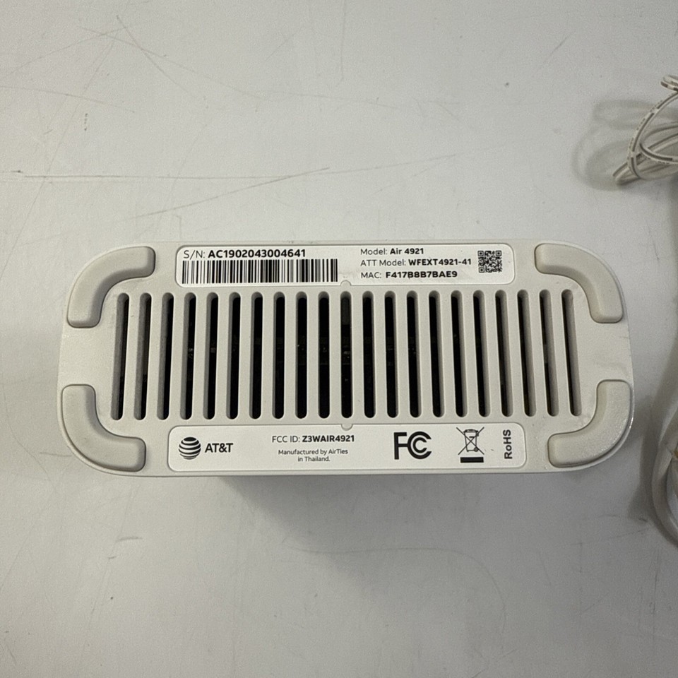 AT&T Airties Air 4921 Smart Wi-Fi Extender Wireless Access 1600Mbps | eBay