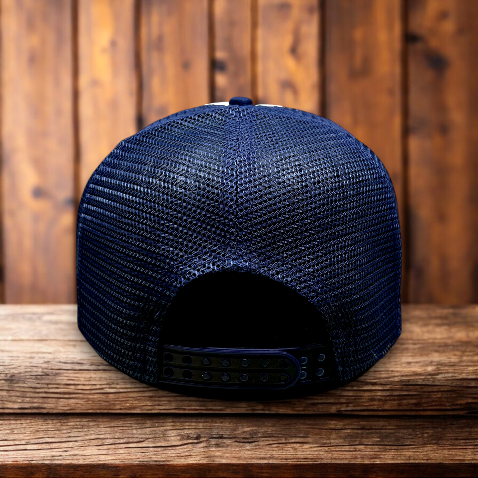 Dr. Pepper Mens Trucker Hat Blue Snapback Japan Retro 90s Soda Pop ...