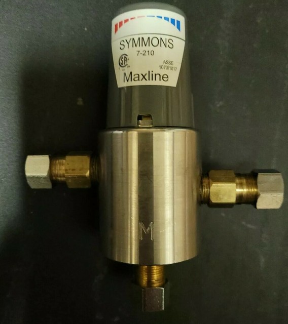Symmons Sym7210ckd MaXLine Thermostatic Water Temperature Limiting ...
