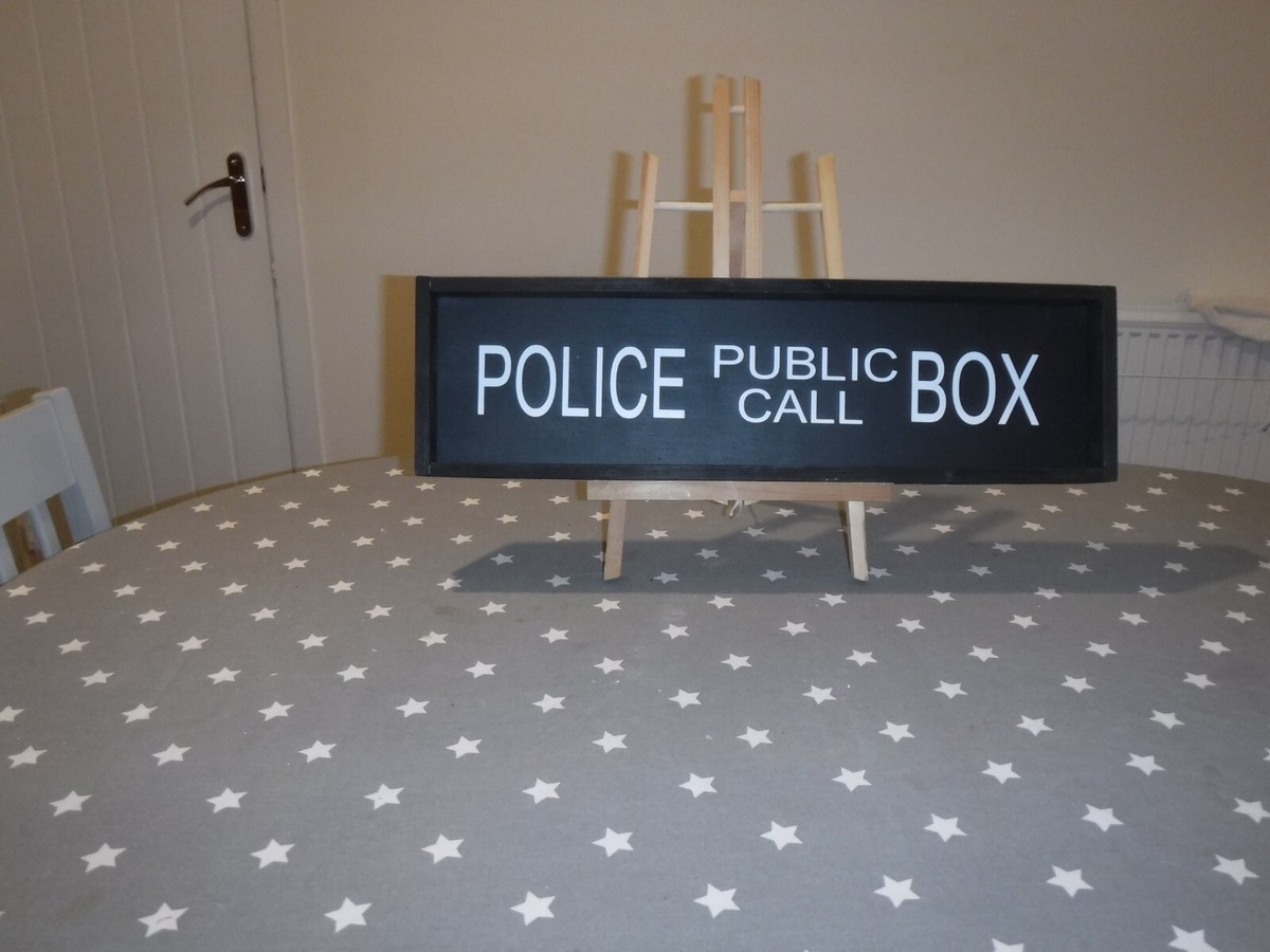Tardis Police Public Call Box Sign Police Box Wikipedia
