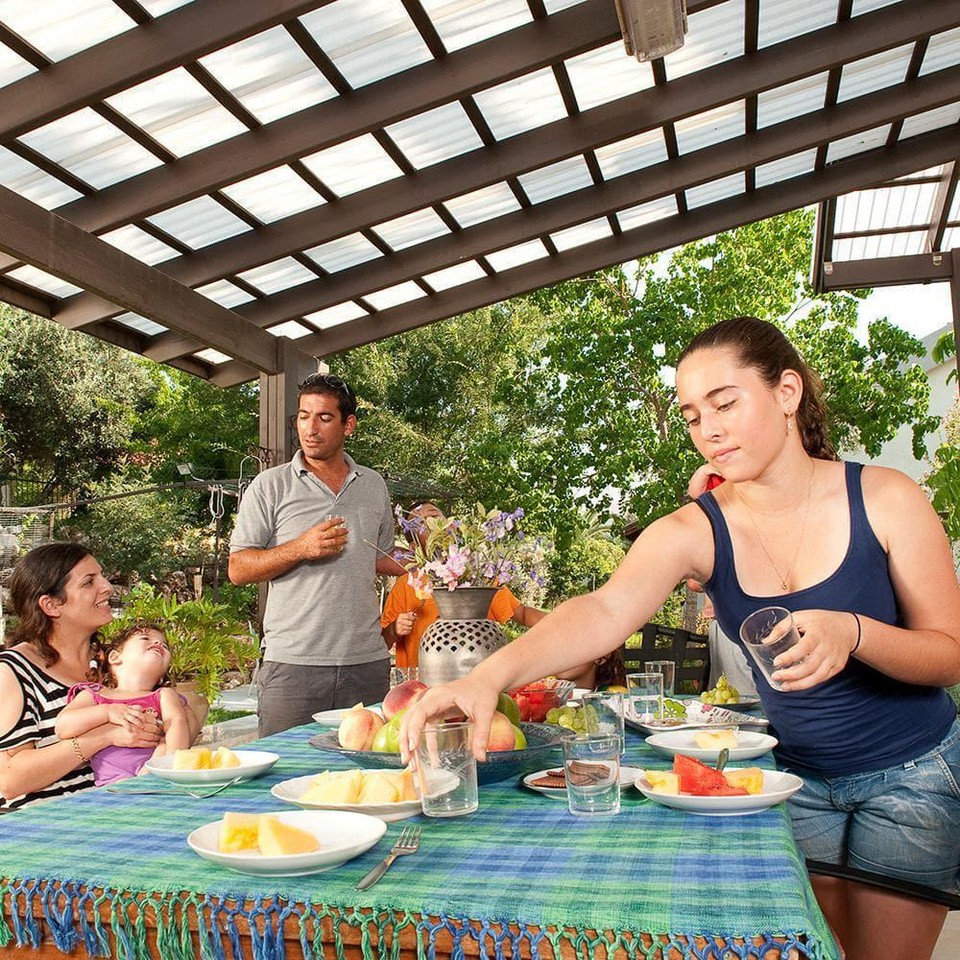 Polycarbonate Roof Panel Corrugated 26 in. x 6 ft. Misty Green Rot ...