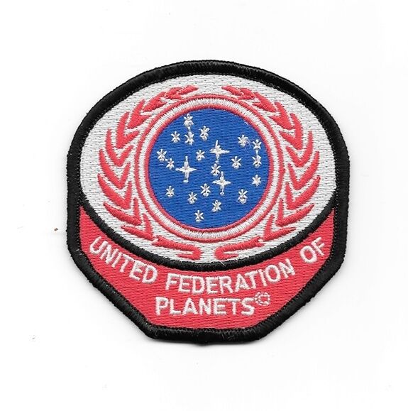 Star Trek: The Next Generation Headquarters UFP Logo 3" Across ...
