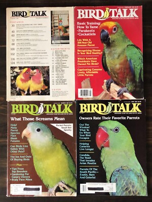 Bird Talk Magazine - 1991, Lot of 5 | eBay