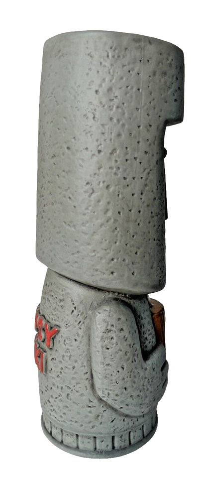 TIPSY TIKI Tiki Bob Mug w/All 4 Don Beach Swizzles 7.5" Tiki Farm Gift ...