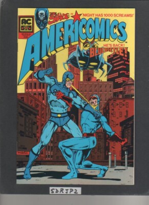 AMERICOMICS #3 NM NEW UNREAD 1983 RETURN of BLUE BEETLE(OLD VS NEW ...