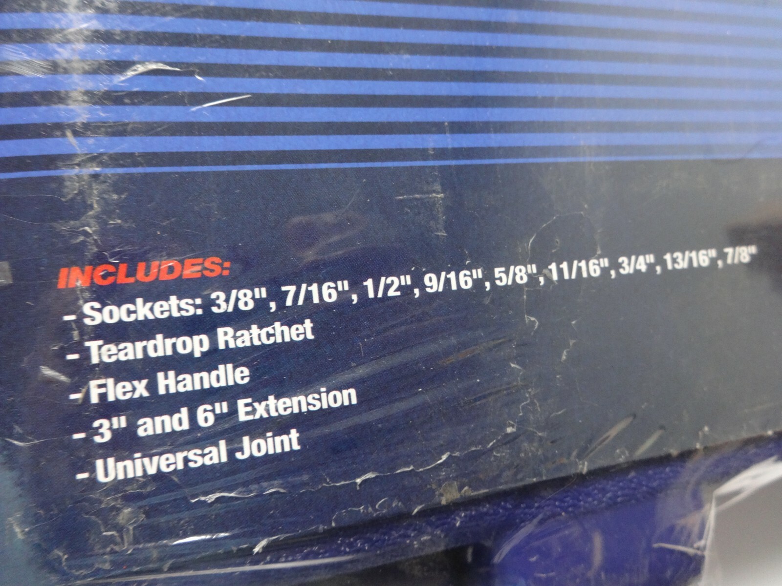 Carlyle SS38014 14 piece Socket Set 3/8" drive Standard SAE Regular 6 ...