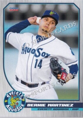 2023 Everett AquaSox Bernie Martinez RC Rookie Seattle Mariners Minor ...