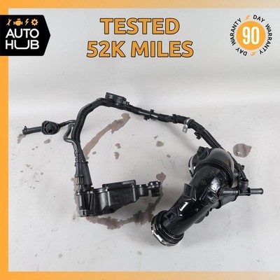 Mercedes W213 E300 C300 GLC300 Oil Separator Breather w/ Pipe OEM 52k ...