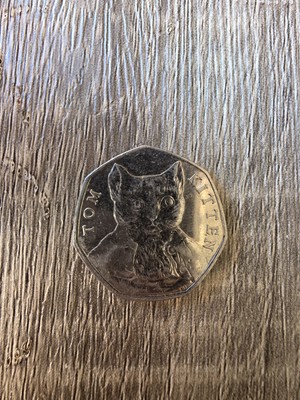 Tom Kitten 50p Fifty Pence 2017 Rare Coin Collection | eBay UK