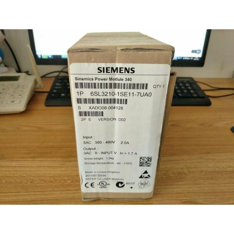 New Siemens 6SL3210-1SE11-7UA0 6SL32101SE117UA0 converter Power Module ...