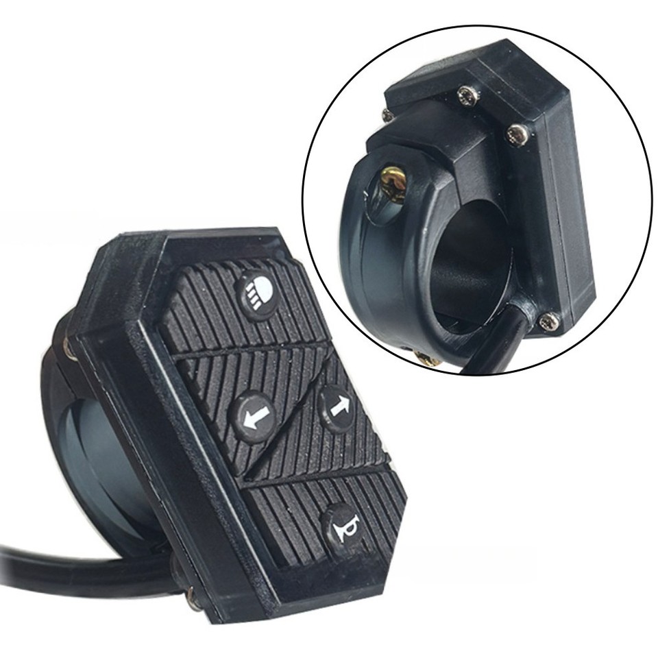 Multi Function Control Switch for Mountain Bike For horn Lights Turn Signals | eBay UK