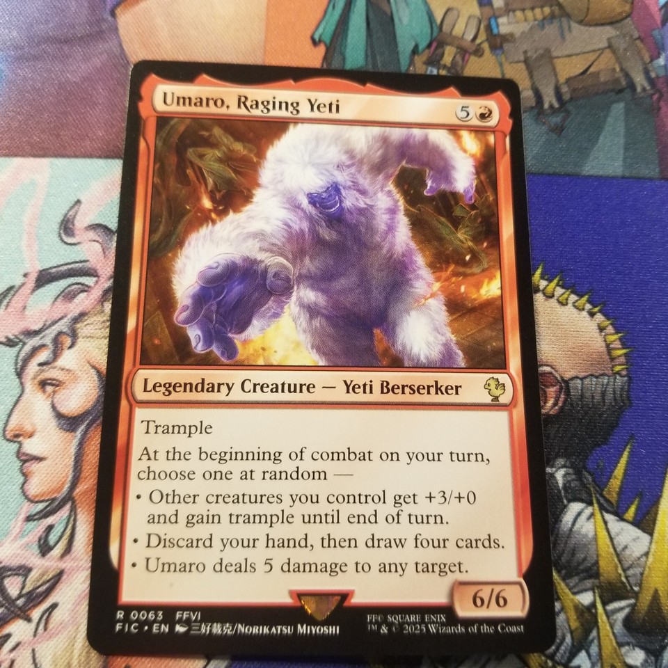 Umaro, Raging Yeti Commander: Final Fantasy Regular Magic The Gathering ...