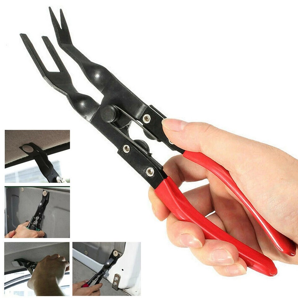 Trim Clip Removal Plier Car Tool Van Door Panel Headlight Upholstery ...