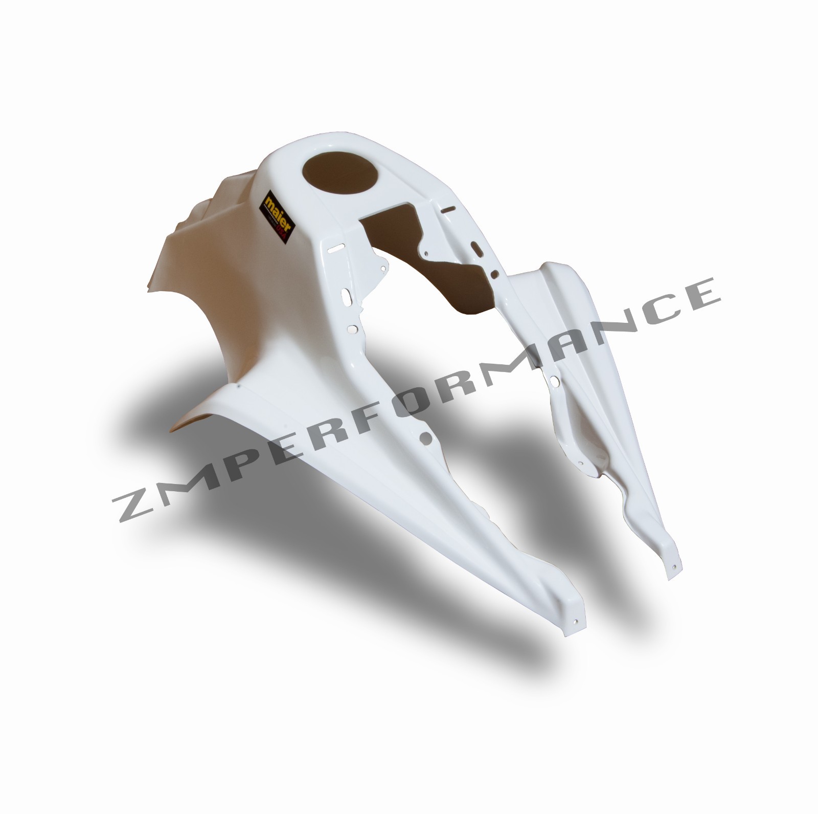 NEW SUZUKI LT250R WHITE PLASTIC RACE FRONT FENDER LT 250R PLASTICS | eBay