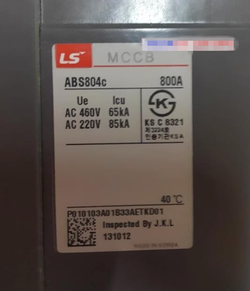 1PCS NEW FIT FOR molded case circuit breaker ABS 804C 800A | eBay