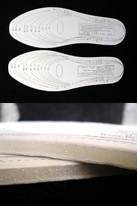 THICK MEMORY FOAM THINNER INNER SOLES IDEAL IN WORK BOOTS OR SHOES SIZE ...