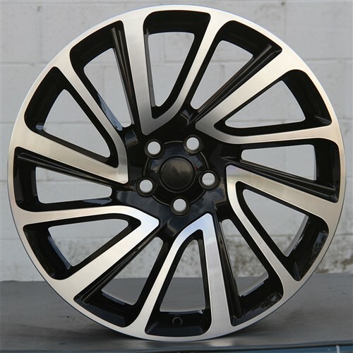 SET(4) NEW SVR LINE 22X9.5 5X120 WHEELS & TIRES PKG LAND RANGE ROVER ...