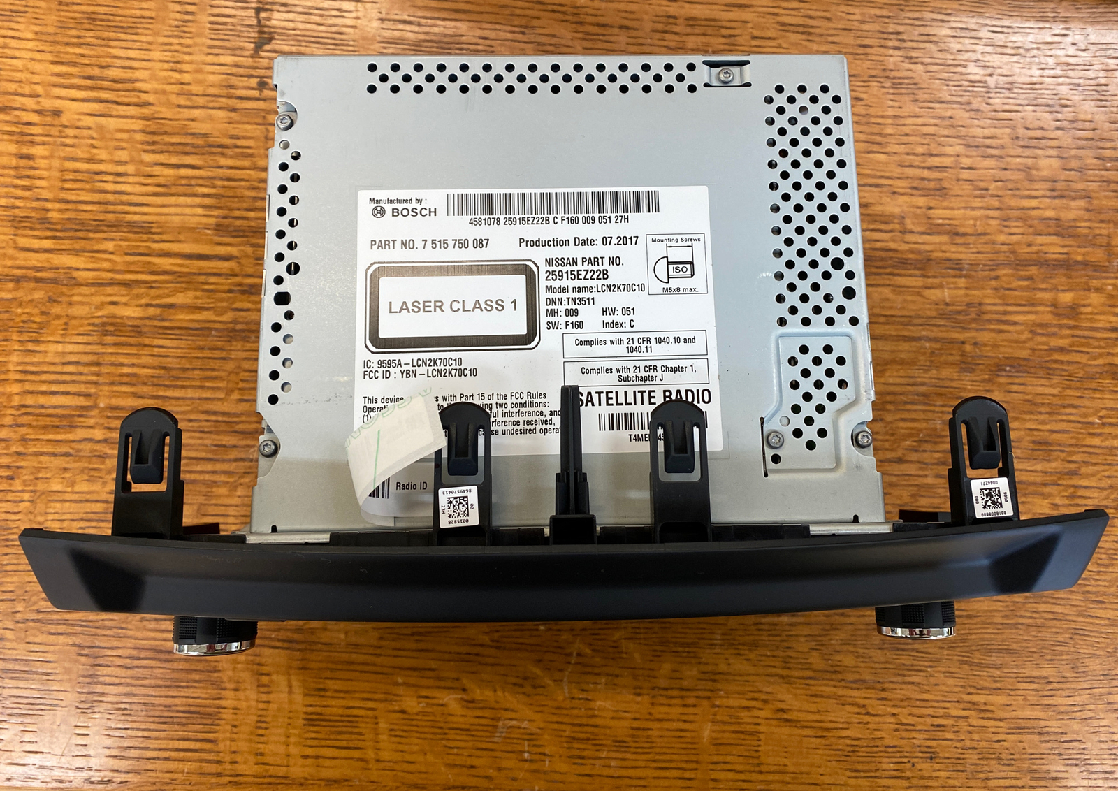 NEW 2016-2019 Nissan Titan XD Radio AM/FM/XM CD Navigation Radio ...