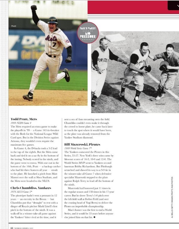 2022 MLB OFFICIAL WORLD SERIES PROGRAM HOUSTON ASTROS CHAMPIONS VS ...