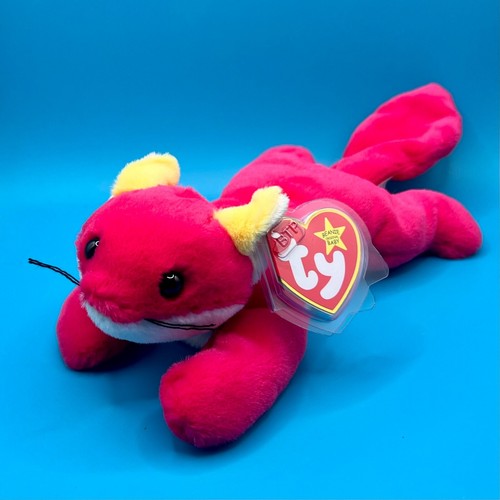 TY Beanie Baby - SAVVY the Pink Fox (8 inch) | eBay