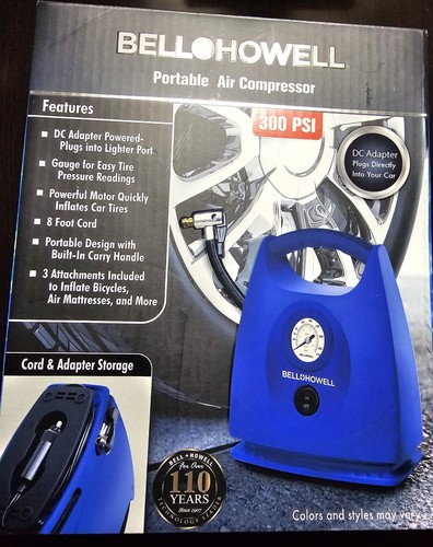 Blue Bell Howell 300 psi 12V DC Premium Portable Air Compressor | eBay