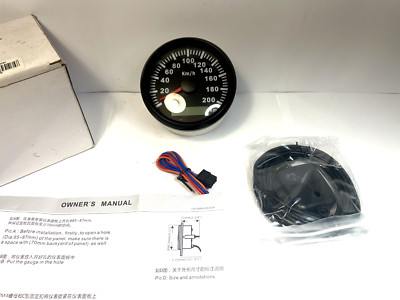 NOS digital speedo c/w speed sensor hot rod custom classic car ...