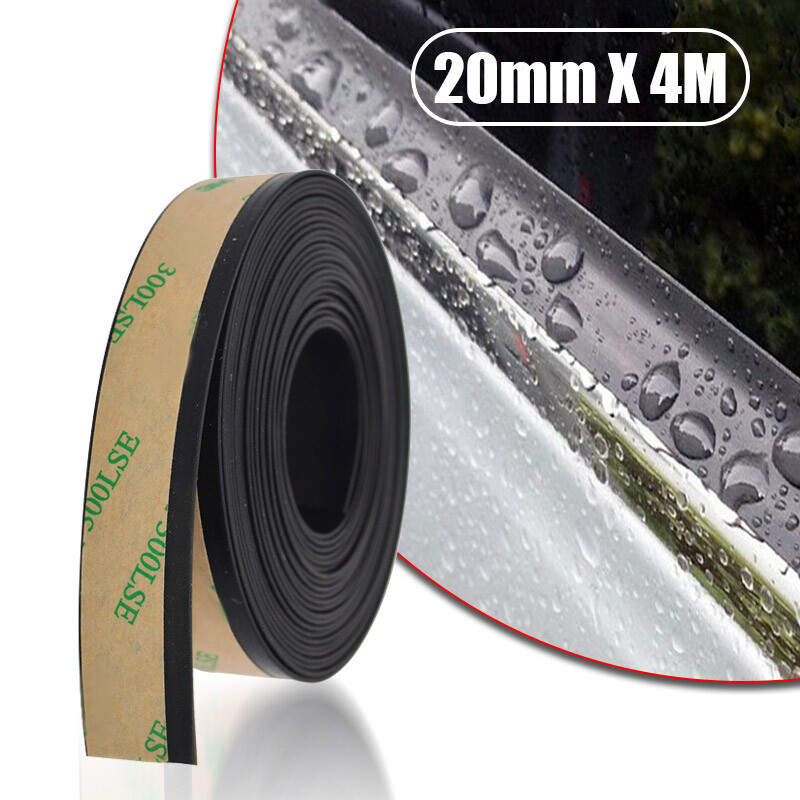 4M 13ft Car Door Window Weather Seal Rubber Trim Molding Cover For ...