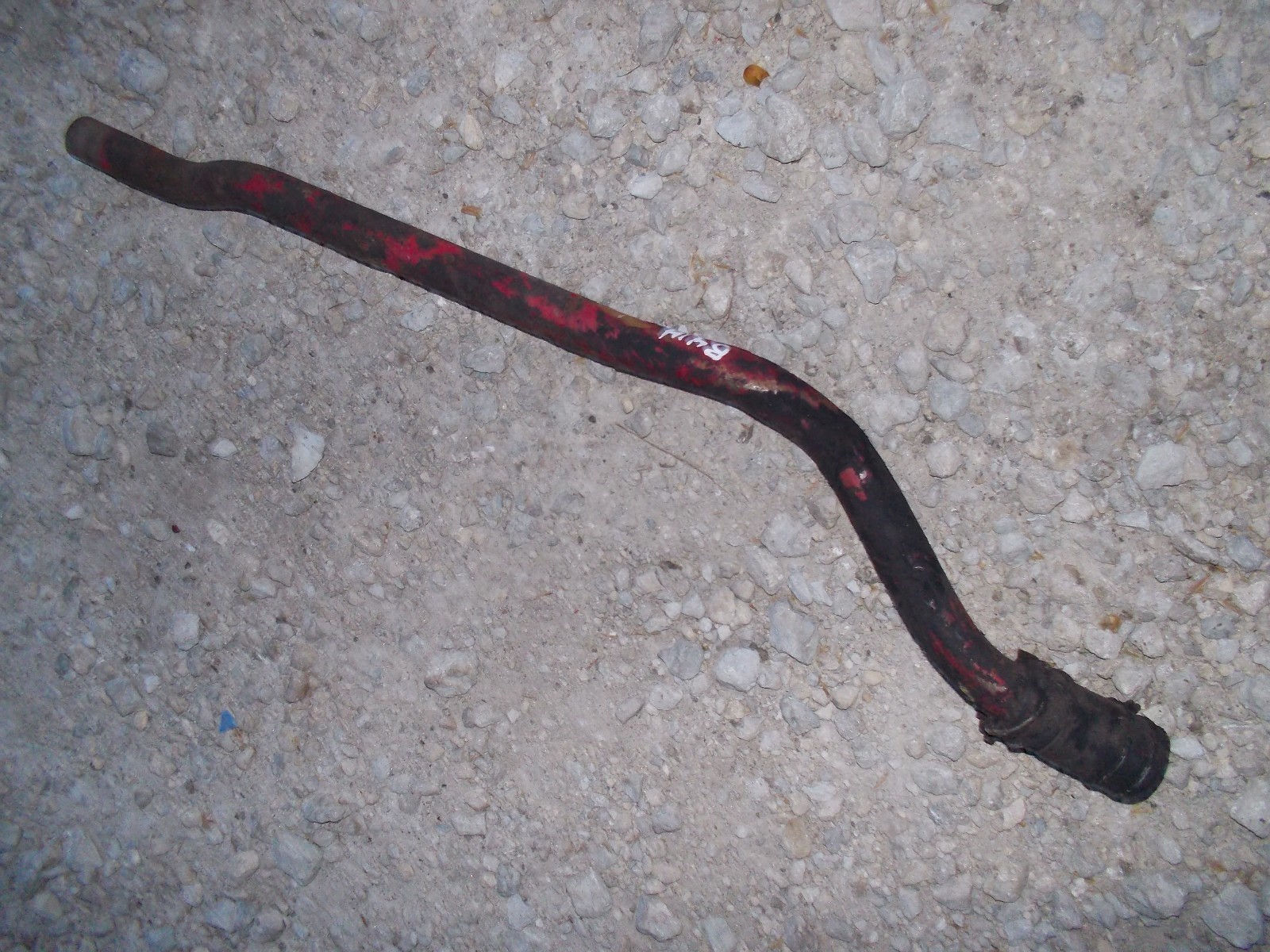 International B414 Diesel Tractor IHC steel oil line tube | eBay